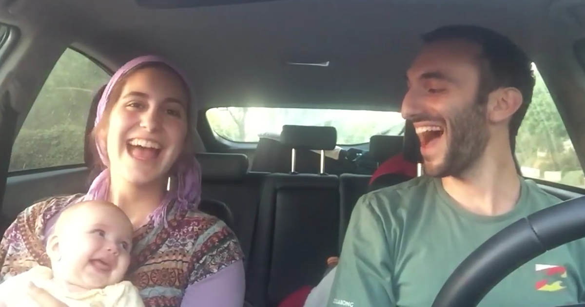Baby Has Adorable Reaction To Her Parents' Duet Performance | FaithPot