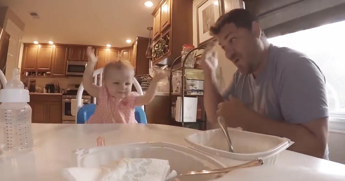 Dad Singing 'If You Are Happy' In Sign Language With His Daughter Will ...