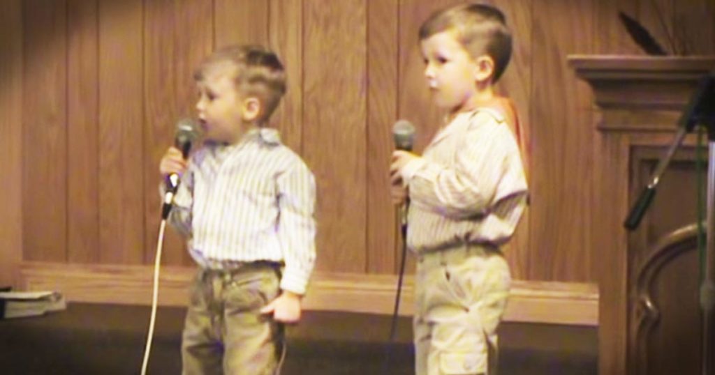 Two Brothers Sing Adorable Rendition Of 'He Arose' For Easter | FaithPot