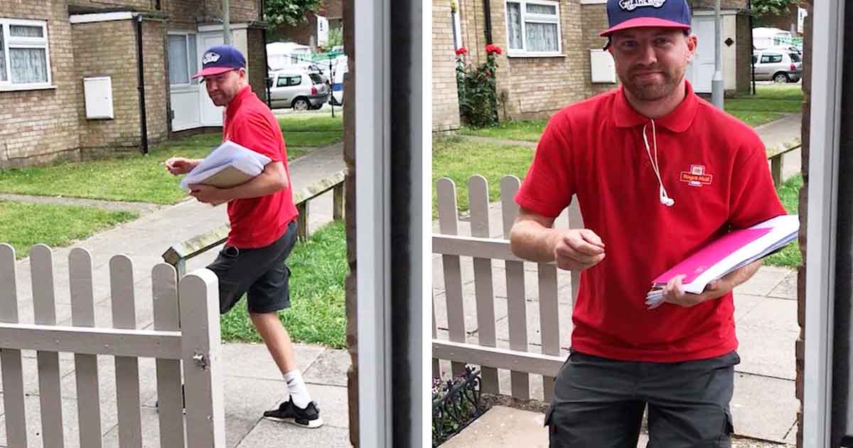 Dancing Postman Brings Joy As He Delivers The Mail | FaithPot