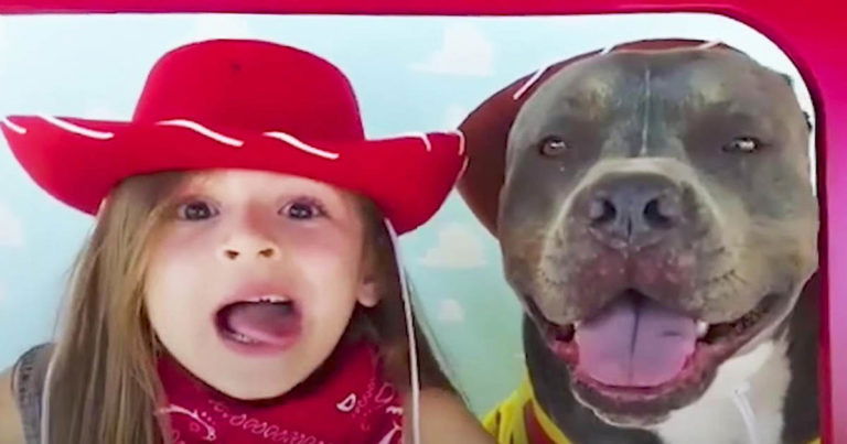 Little Girl Singing Lullaby To Rescue Pup Is So Cute To Admire! | FaithPot