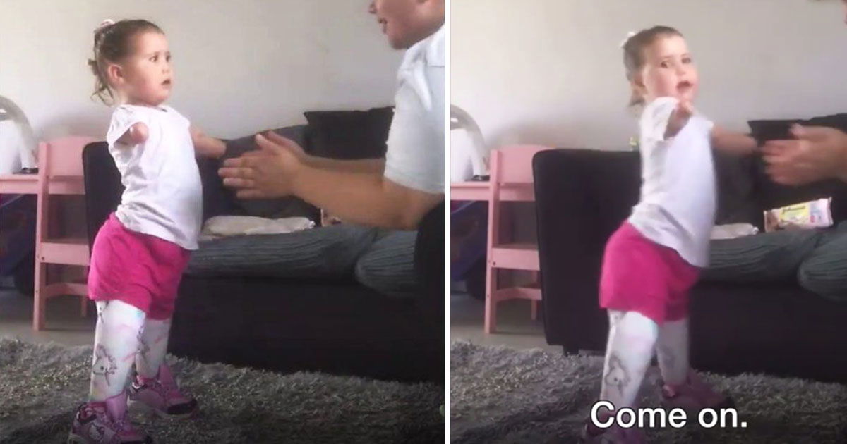Toddler With No Arms And Legs Takes First Steps On Prosthetic Legs ...