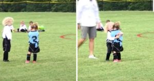 Heartwarming Video Shows Player Comforting Tearful Opponent with a Hug ...