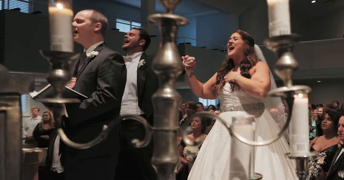 This Powerful Christ-Centered Wedding Will Move You | FaithPot