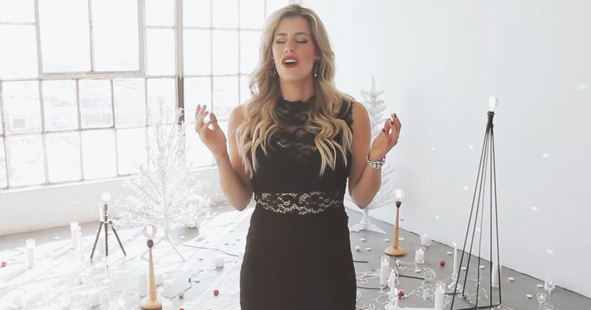 Woman Sings Beautiful Cover Of 'O Come, All Ye Faithful' | FaithPot