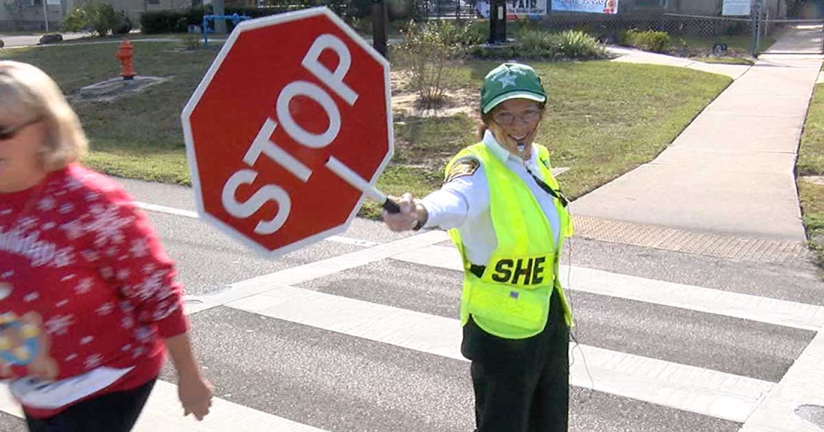 Grandma Takes Crossing Guard Gig And Becomes Local Celebrity | FaithPot