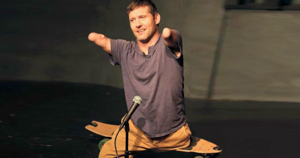 Man Born Without Limbs Shares His Inspiring Story 'If I Can' | FaithPot