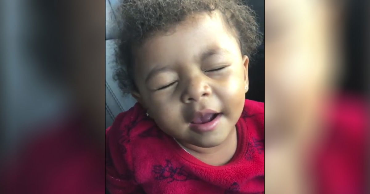 Baby Sings Adorable Version Of 'Dancing With A Stranger'