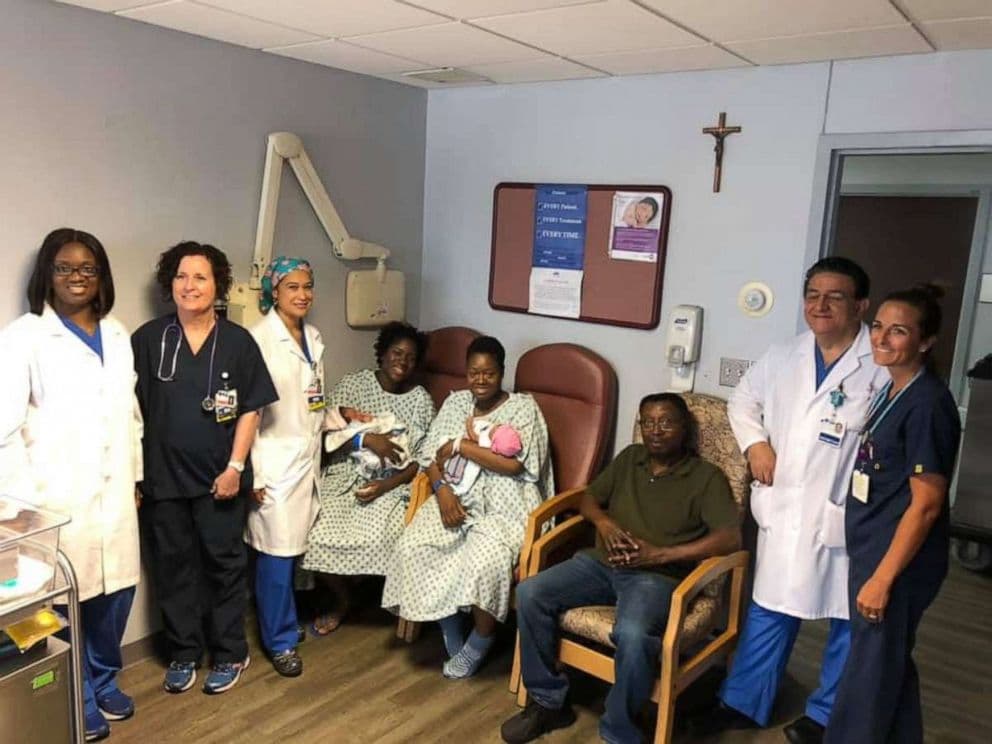 Sisters Deliver Babies On The Same Day At The Same Hospital On Their ...