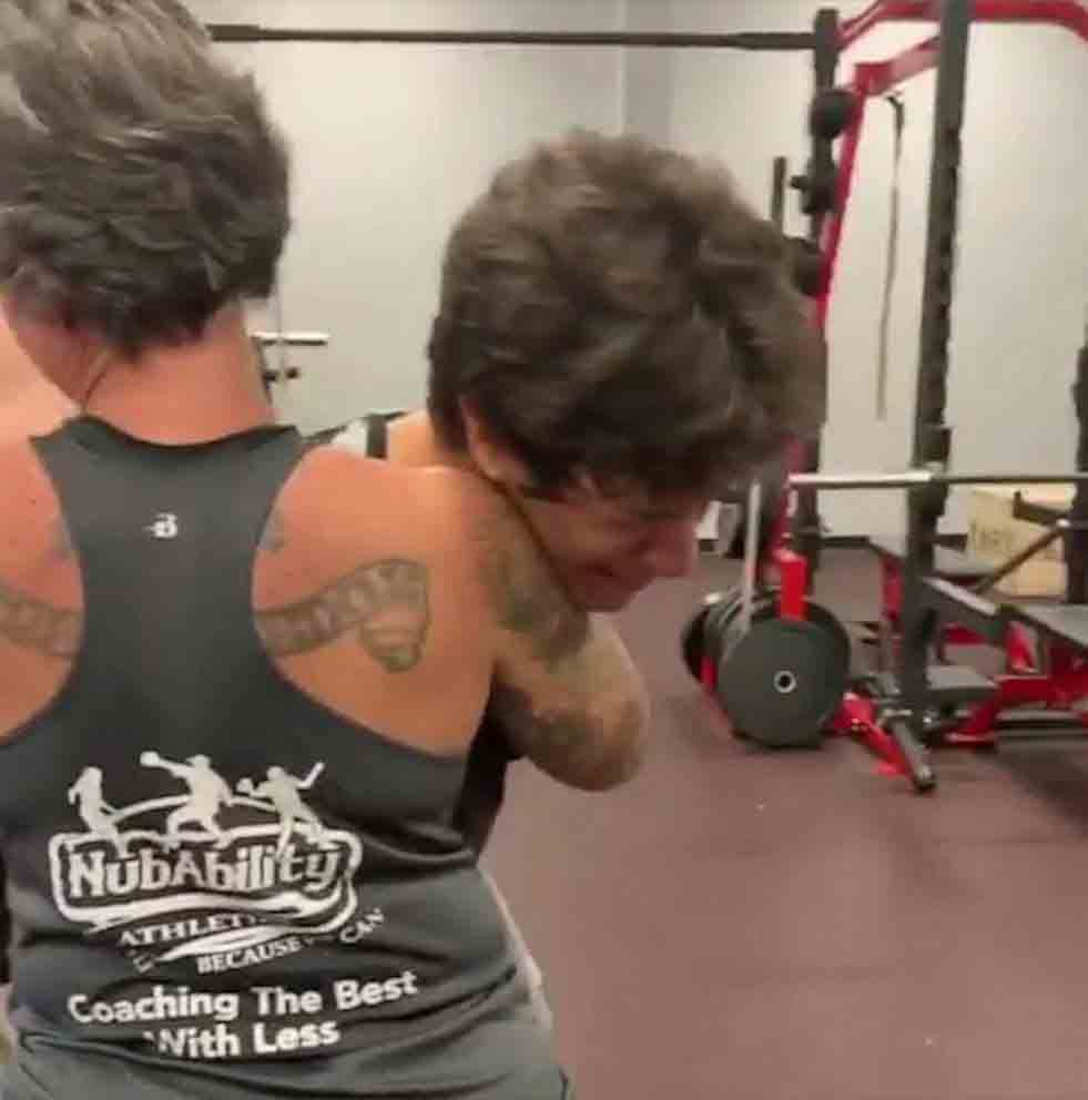 Boy Without Arms Landing A Box Jump In Inspiring Video