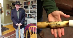 Texas Man Is Making Free Canes For Veterans Using Donated Christmas ...