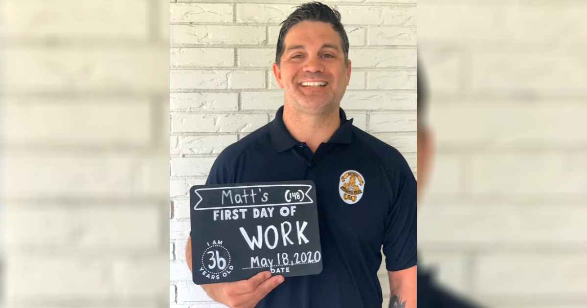 'The Lord Blessed Me With A Second Chance': Officer Matt Cooper Returns ...