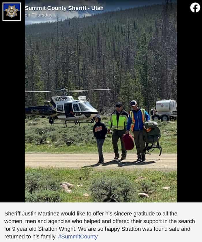 Devoted Dad Steps Into Search For Missing 9-Year-Old Son And Finds Him ...