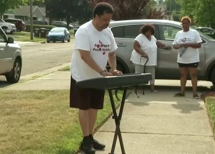 Talented Musician Brings 'Porch Praise' To The Elderly | FaithPot