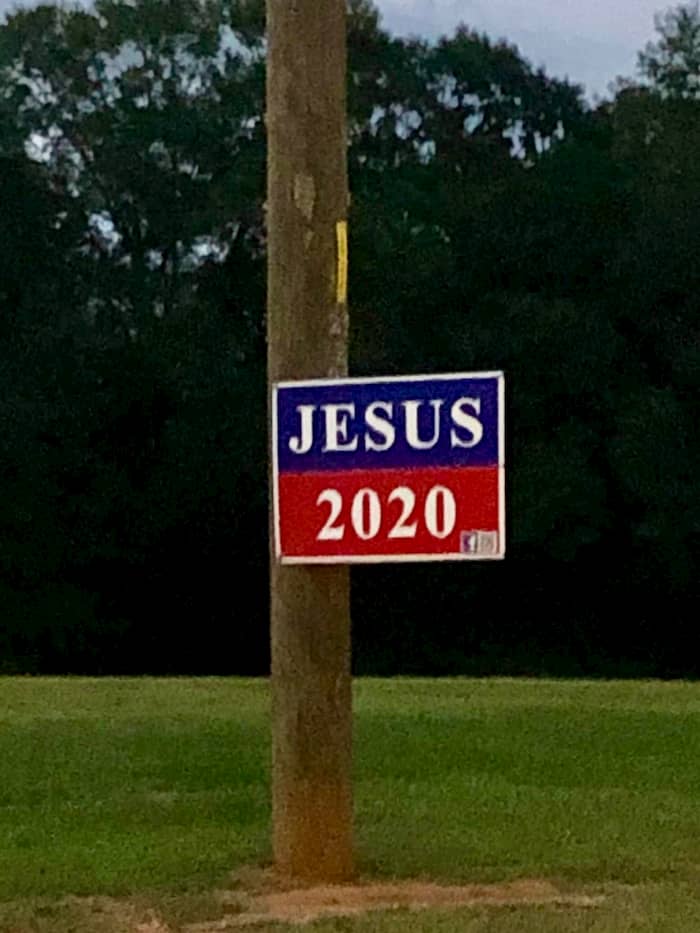 Thousands Put Up ‘JESUS 2020’ Signs Across The Country Ahead Of ...