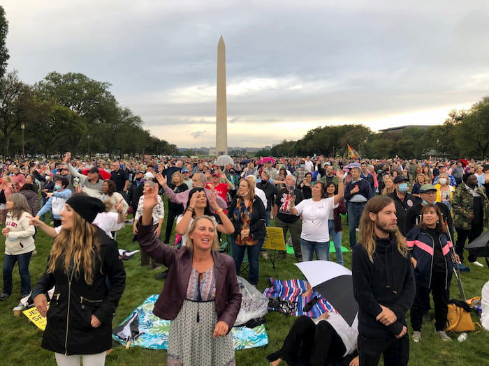 50,000 Gather To Pray For Healing For America At Washington D.C Prayer ...