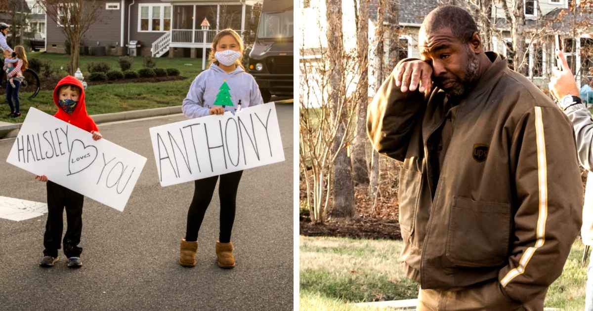 Neighborhood Surprises Dedicated UPS Driver With 'Thank You' Gift ...