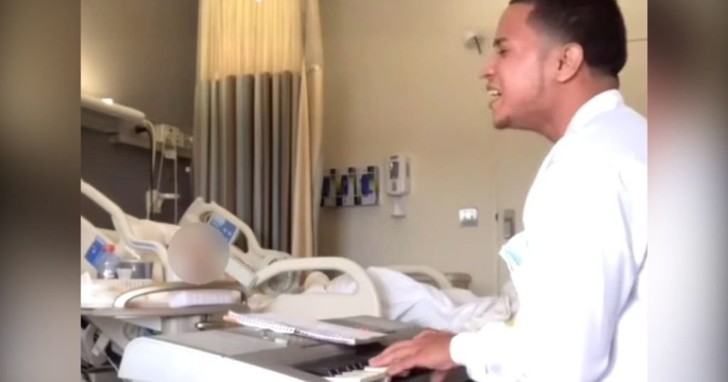 Kind Health Worker Singing Worship Songs For His Patients Gone Viral ...