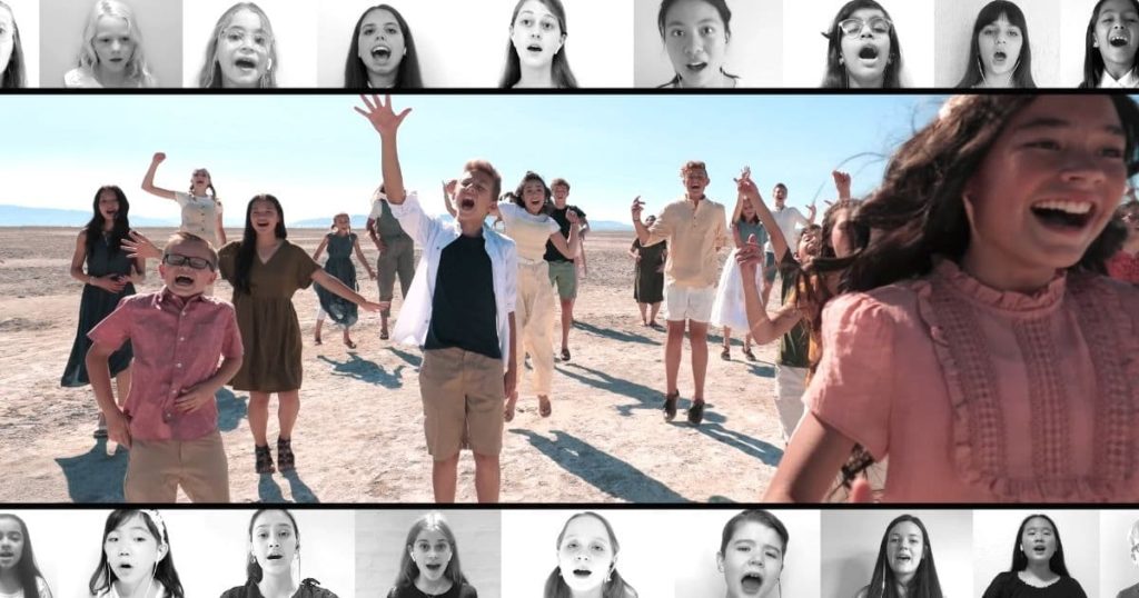 One Voice Children's Choir Sings 'I Lived' By One Republic
