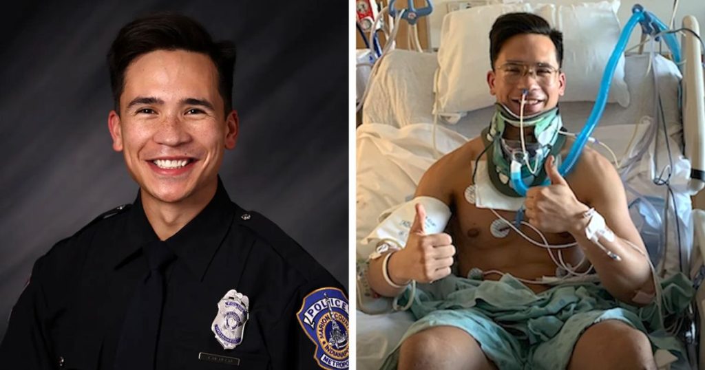 Police Officer Holds On To Faith In God After Being Shot In The Neck ...