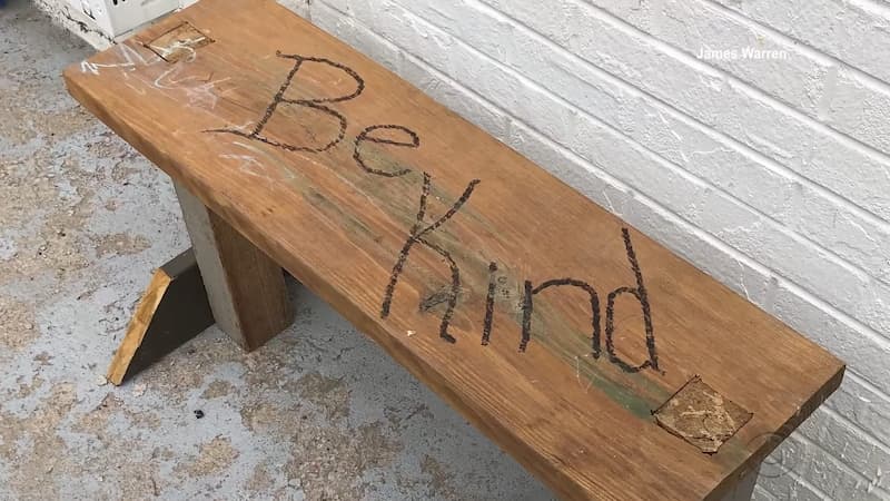 Man Builds Benches For Bus Stops After Seeing Woman Sitting In Dirt ...