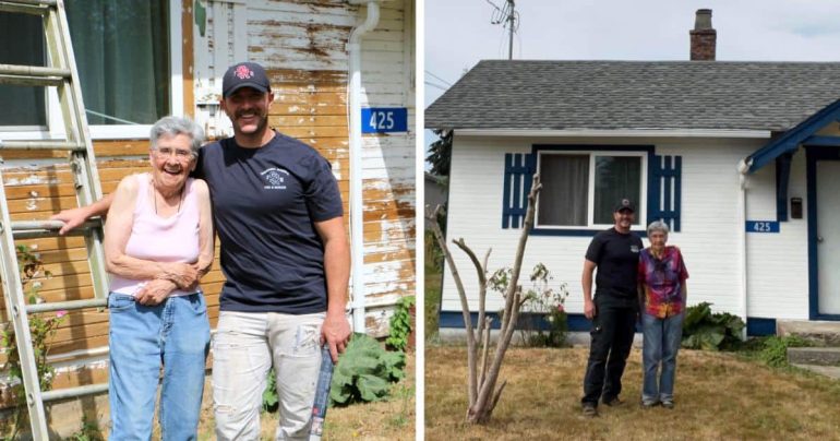 Firefighter Fixes House For Elderly Woman After Responding To A Life ...