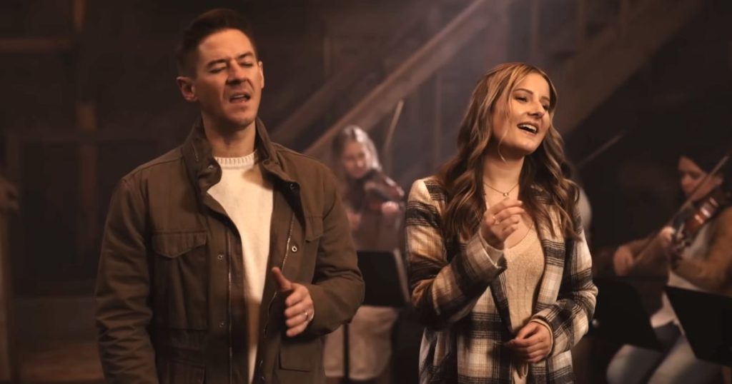 Father And Daughter Duet To Christmas Carol 'The First Noel' | FaithPot