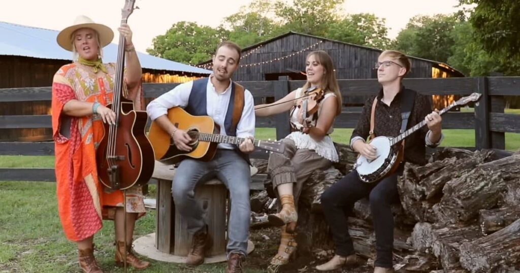 Bluegrass Band Performs Classic ‘Grandpa, Tell Me ‘Bout The Good Old ...