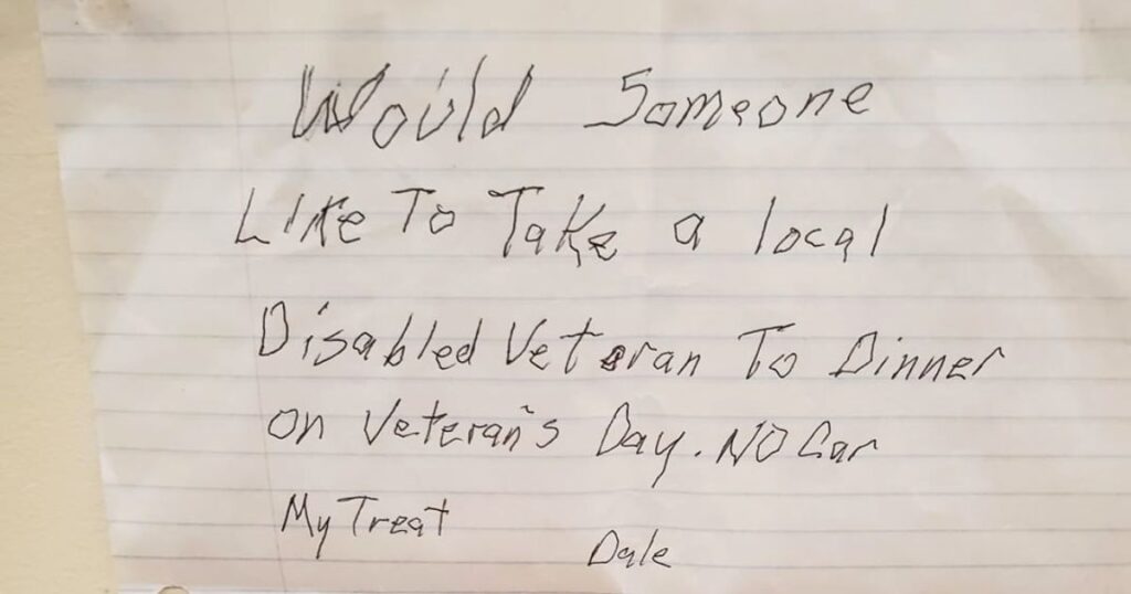 Veteran with Disability Felt So Lonely, So He Posted a Heartfelt Ad ...